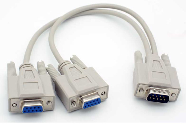 1.8 M Beige Color Cisco Console Cable / Centronics Printer Cable For ...