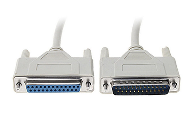 1.8 M Beige Color Cisco Console Cable / Centronics Printer Cable For ...