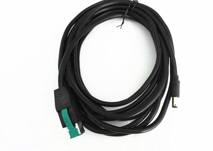 41J6817 USB Converter Cable 12V 8 Pin Powered USB Connector 5525DC Plug