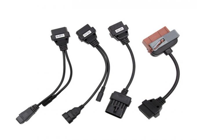 Safe Car OBD Cable / Truck Diagnostic Cables Right Angle 16 PIN Male ...