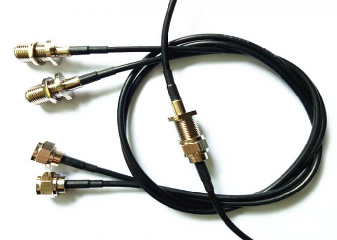 Flexible Camera TV Coaxial Cable , RG174 Coax Cable With Custom Length
