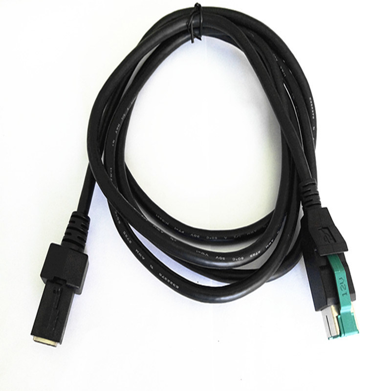 Multi Color 12 V USB Power Cable / USB Splitter Cable POS Terminals 8 ...