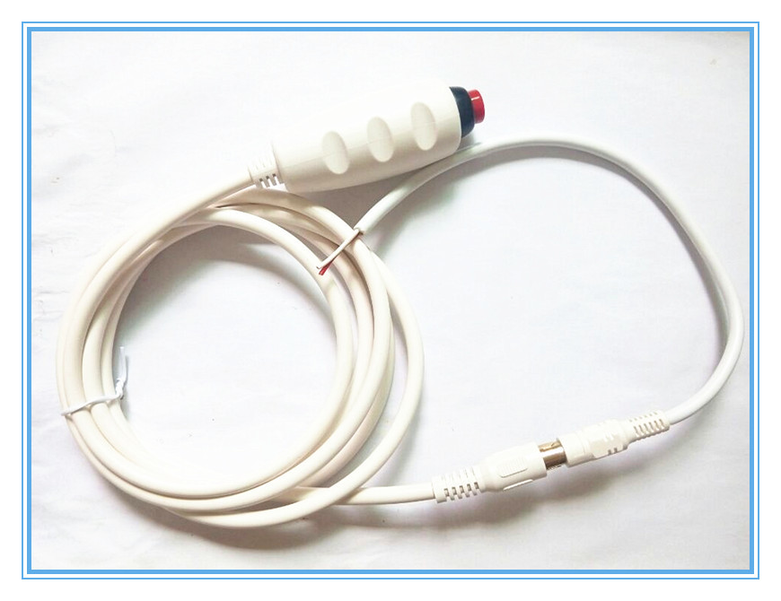 Professional Senior Citizens Nurse Call Cable RCA Monaural Plug With Button