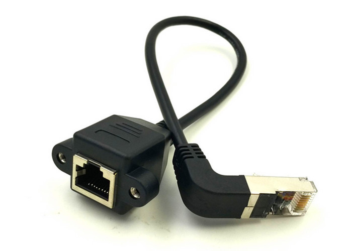Flexible Concentrator Down Angle Network Cable Ethernet Crossover Type