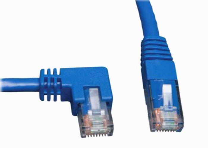 Ethernet Lan Patch Cord Network Data Cable / Right Angle Cat6 Cable ...