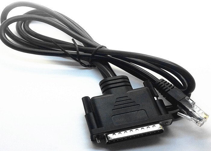 Modem Console Parallel Printer Cable 28AWG Al Foil Wire Gauge RJ45 8P8C ...